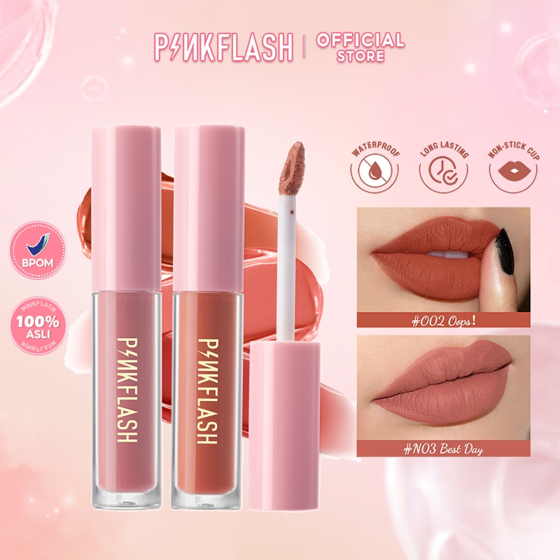 PINKFLASH Matte Lipstik Lembut – NUSA DEWI INDONESIA